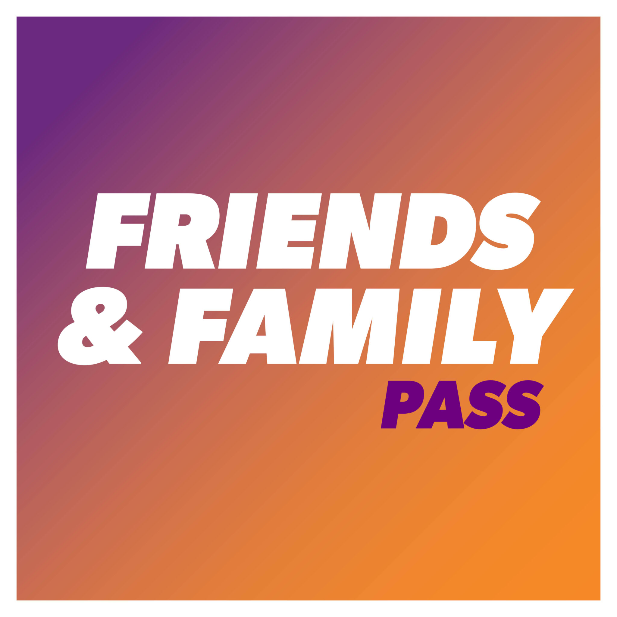 FRIENDS & FAMILY PASS - City of Denver Golf