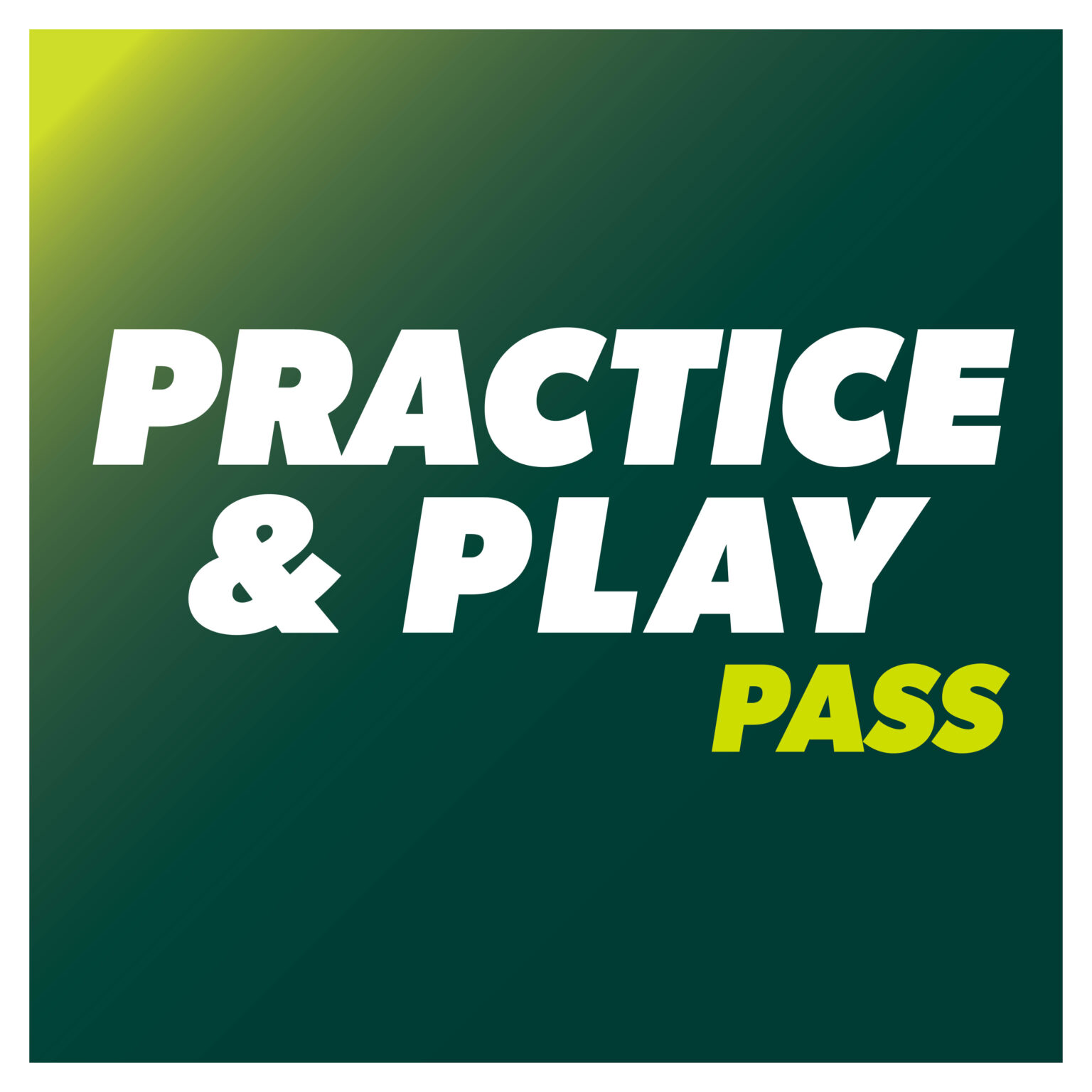 PRACTICE & PLAY PASS - City of Denver Golf